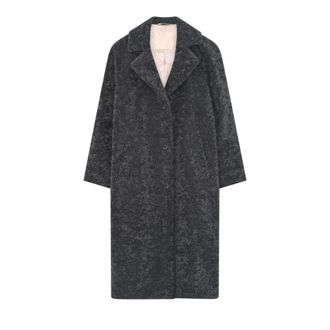 Gustav Galia Fake Fur Coat - - Coats - Damen - Grau - S