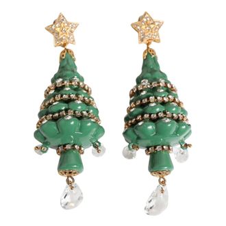 Dolce & Gabbana Femme, Accessoires, Multicolore, Taille: ONE Size Boucles doreilles pendantes &agrave; clip