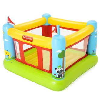 Bestway Fisher price kinderh&uuml;pfburg 175x173x135 cm -93553