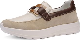 Ara Damen New York Slipper, Beach,Mocca,Cream, 41 EU Weit