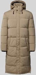 Christian Berg Steppjacke mit Kapuze und seitlichen Rei&szlig;verschl&uuml;ssen