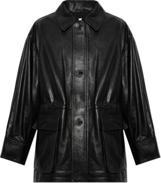 Arma Femme, Vestes, Noir, Taille: 36 FR Maeve Leather Jacket