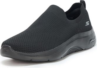 Skechers Go Walk Arch Fit 2.0-Paityn Damen-Sneaker, Schwarz, 38 EU
