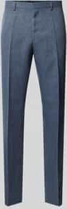 HUGO BOSS Regular Fit Anzughose aus Leinen-Mix Modell LEON