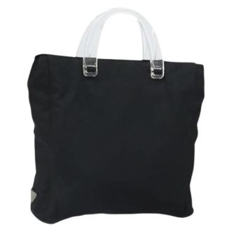 Prada Pre-owned Nylon Vintage Tote Bag - - Pre-owned - Damen - Schwarzk - ONE SIZE