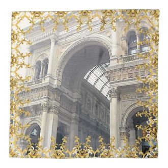 Dolce & Gabbana Foulard Carr&eacute; en Soie - Femme - Accessoires - Multicolore - Taille: ONE Size