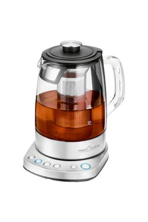 Bomann Teekocher, Schwarz, Edelstahl, Metall, Glas, 21.5x25.5x19.5 cm, Kaffee & Tee, Tee- & Kaffeezubereitung, Tee-Zubeh&ouml;r