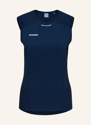 Mammut Mammut Top Aenergy Fl Cap Sleeve blau
