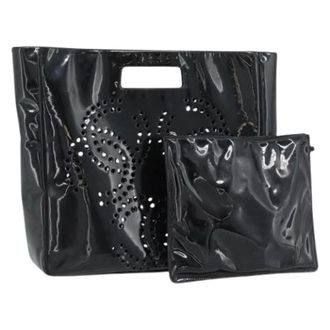 Chanel Pre-owned Vintage Lackleder Tote Bag - - Pre-owned - Damen - Schwarzk - ONE SIZE