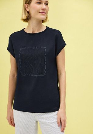 Cecil T-Shirt mit Glitzer Print