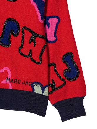 Marc Jacobs Crew Neck Acrylic Blend Sweater - Red