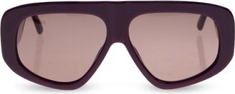 The Attico Lunettes de soleil Milano - Femme - Accessoires - Violet - Taille: ONE Size