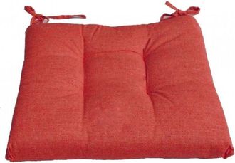 Trade Shop 6 Housses De Chaise Margot Avec 2 Attaches Pour Coussin De Chaise Rembourr&eacute;