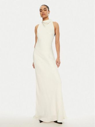 Rotate Abendkleid 113928 Wei&szlig; Slim Fit