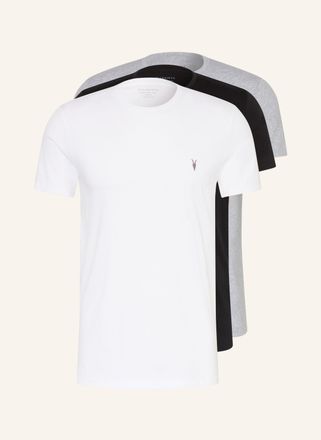 AllSaints Allsaints 3er-Pack T-Shirts Tonic weiss