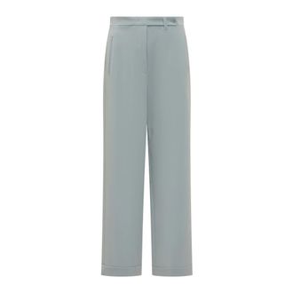 Emporio Armani Lange Palazzo-Hosen - - Trousers - Damen - Blau - L