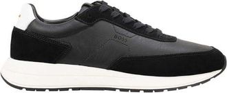 BOSS Boss Vinston_Runn_ltwasd 10275827 0 Baskets pour Homme, Noir, 40 EU