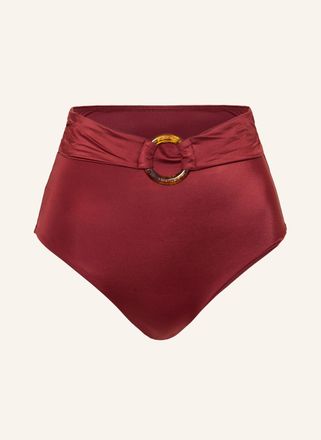Tommy Hilfiger High-Waist-Bikini-Hose rot
