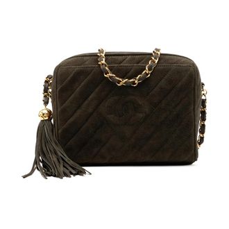 Chanel Pre-owned Chain Shoulder Bag - - Pre-owned - Damen - Gr&uuml;n - ONE SIZE