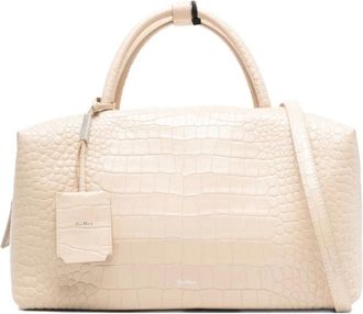 Max Mara Femme, Sacs, Beige, Taille: ONE Size Sacs Week-end
