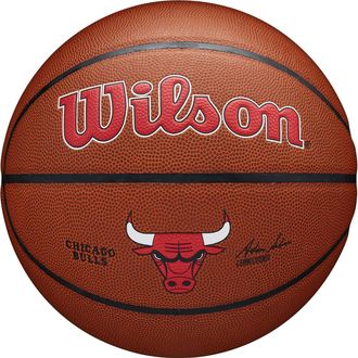 Wilson NBA Team Alliance Basketball, Mit Einer Pure Feel Oberfl&auml;che und Dual Depth Technologie, Verbesserte Luftstabilit&auml;t, Farbe: Braun, Gr&ouml;&szlig;e: 7