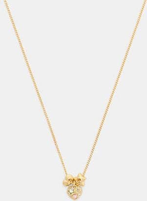 Coach Halskette Mit Rondell-Anh&auml;nger Mit Sternen Und Herzen