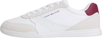 Tommy Hilfiger Men LoPro Cup Mix FM0FM05683 Low-Top, Wei&szlig; (Wei&szlig;), 41, White, 41 EU