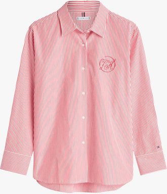 Tommy Hilfiger Chemise droite ray&eacute;e en coton