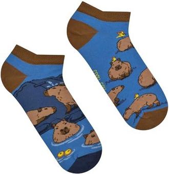 Spox Sox Chaussettes basses unisexes - Multicolores - Pour les individualistes, Capybara, 40-43