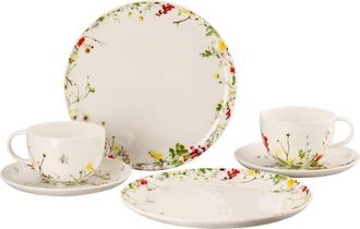 Rosenthal Brillance Fleurs Sauvages Set 6-teilig Kombi Coup