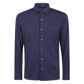 Roberto Ricci Design Casual Chemises - Homme - Chemises - Bleu - Taille: XL