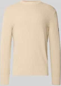 Marc O'Polo Regular Fit Strickpullover aus reiner Baumwolle