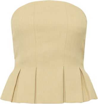 Gestuz Femme, Tops, Beige, Taille: 42 FR D&eacute;bardeurs