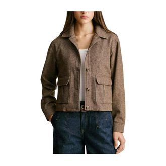 Pepe Jeans London Light Jackets - - Jackets - Damen - Braun - L