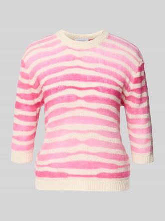 Rich & Royal Strickpullover aus Mohair-Mix mit 3/4-Arm