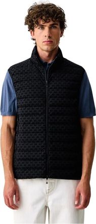 A|X Armani Exchange Gilet matelass&eacute; en duvet - Homme - Vestes - Bleu - Taille: L