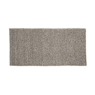 HAY Hay Peas Teppich, Wolle, Mittelgrau, 140 cm x 80 cm