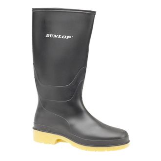 Dunlop Damen Gummistiefel Dulls 16258 (Schwarz)