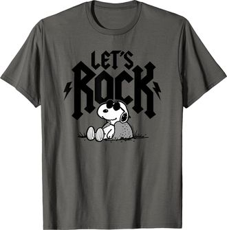 Peanuts Erdnüsse - Lass uns rocken T-Shirt