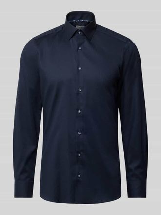 Olymp Level 5 Regular Fit Businesshemd aus Baumwolle-Mix mit Kentkragen