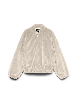 Vero Moda Short Jacket Vmsonjaliga GA Boo Veste Courte, Cr&egrave;me, x_l Femmes