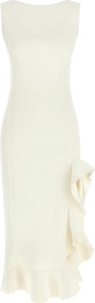 Pinko Knielanges Kleid - Weiß