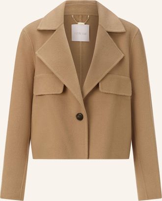 Rich & Royal Kastenjacke Boxy beige