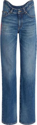 Jean Paul Gaultier The Curved JPG Denim Trousers