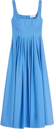 Sportmax Femme, Robes, Bleu, Taille: 40 FR Robes Maxi