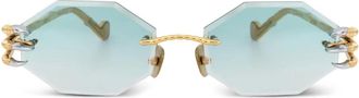 Anna-Karin Karlsson lunettes de soleil The Claw & The Nest - Or