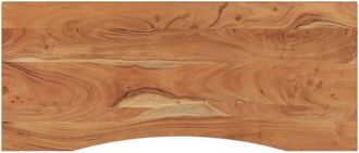vidaXL Dessus de bureau 110x50x2,5 cm rectangulaire bois massif acacia Vidaxl