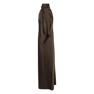 Ralph Lauren Robe Chilton sans manches - Femme - Robes - Brun - Taille: 34 FR