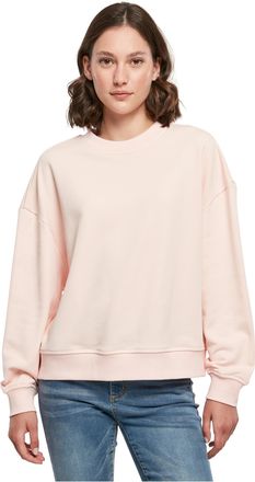 Build Your Brand Damen Sweatshirt Ladies Oversized Crewneck pink 3XL