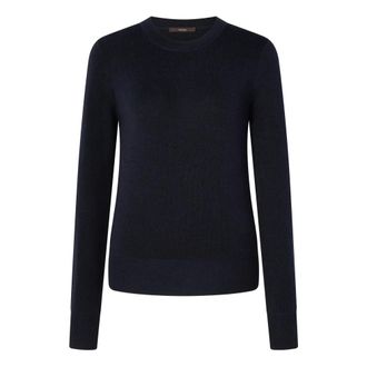 Windsor Dp710 Sweater - - Knitwear - Damen - Blau - M